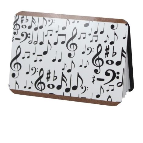 Music- Magnetic Address Book | Nix Products